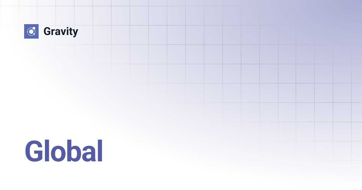 Global | Gravity